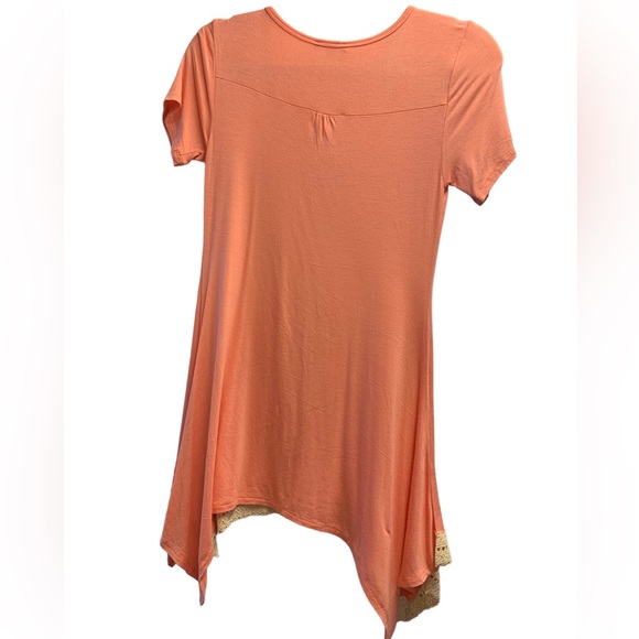 Zenana Outfitters | Tops | Nwt Multiple Sizes Coral Top With Crochet ...